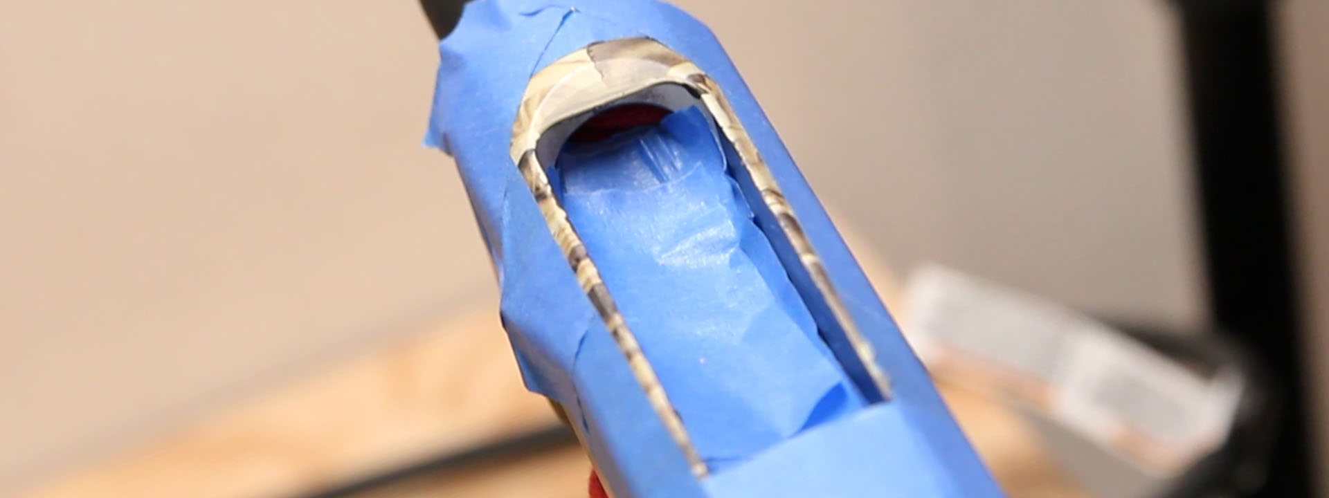 Opening the loading port on a Benelli M2 (DIY)